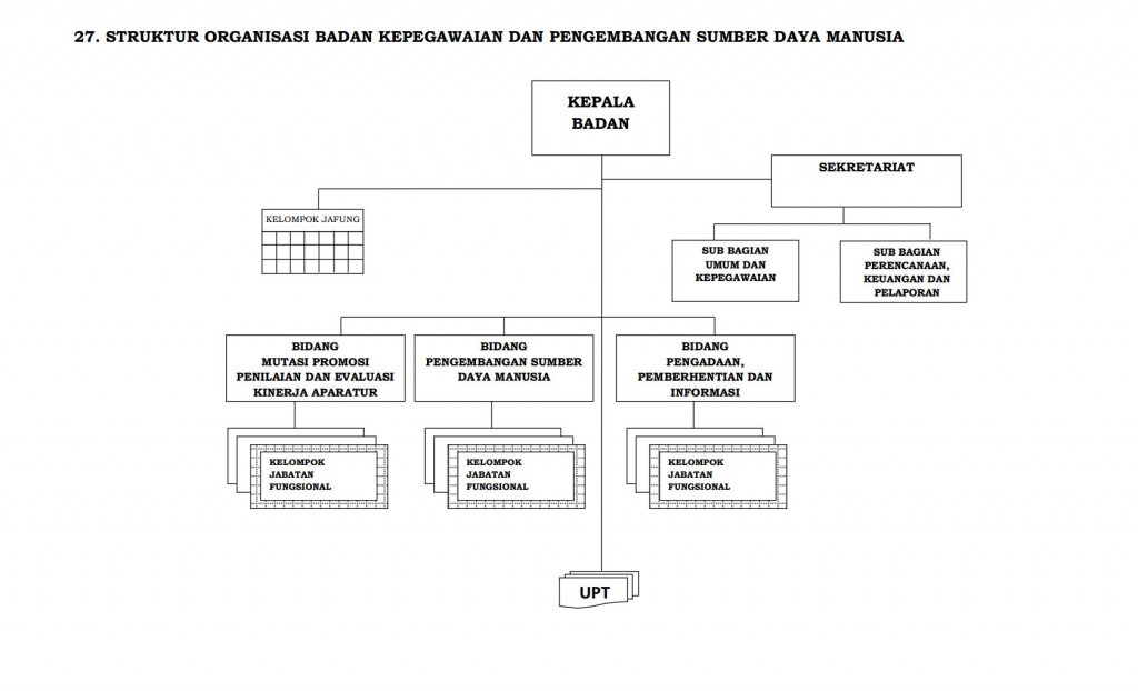 Struktur Organisasi dan Tupoksi | Bkpsdm Badung